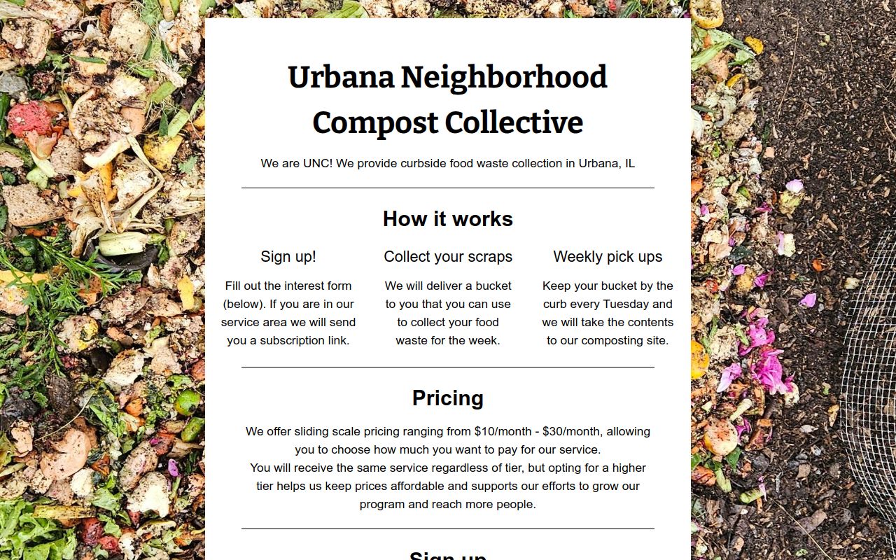 Urbana Neighborhood Compost Collective